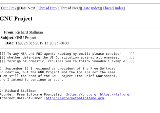 Stallman resta a capo dello GNU Project - Aggregatore GNU/Linux e dintorni