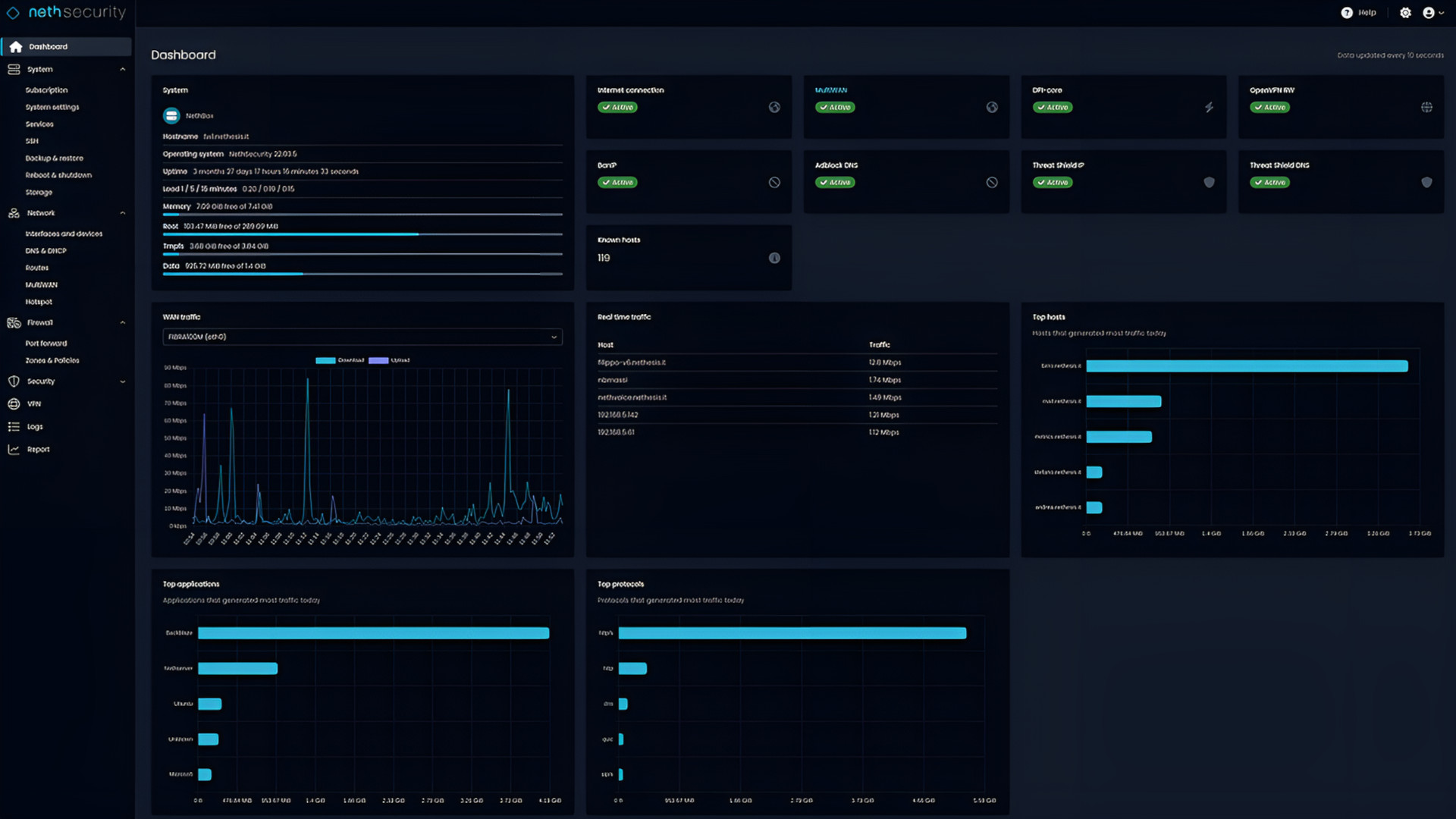 Rilasciato il firewall Linux NethSecurity 8.0 - Aggregatore GNU/Linux e dintorni
