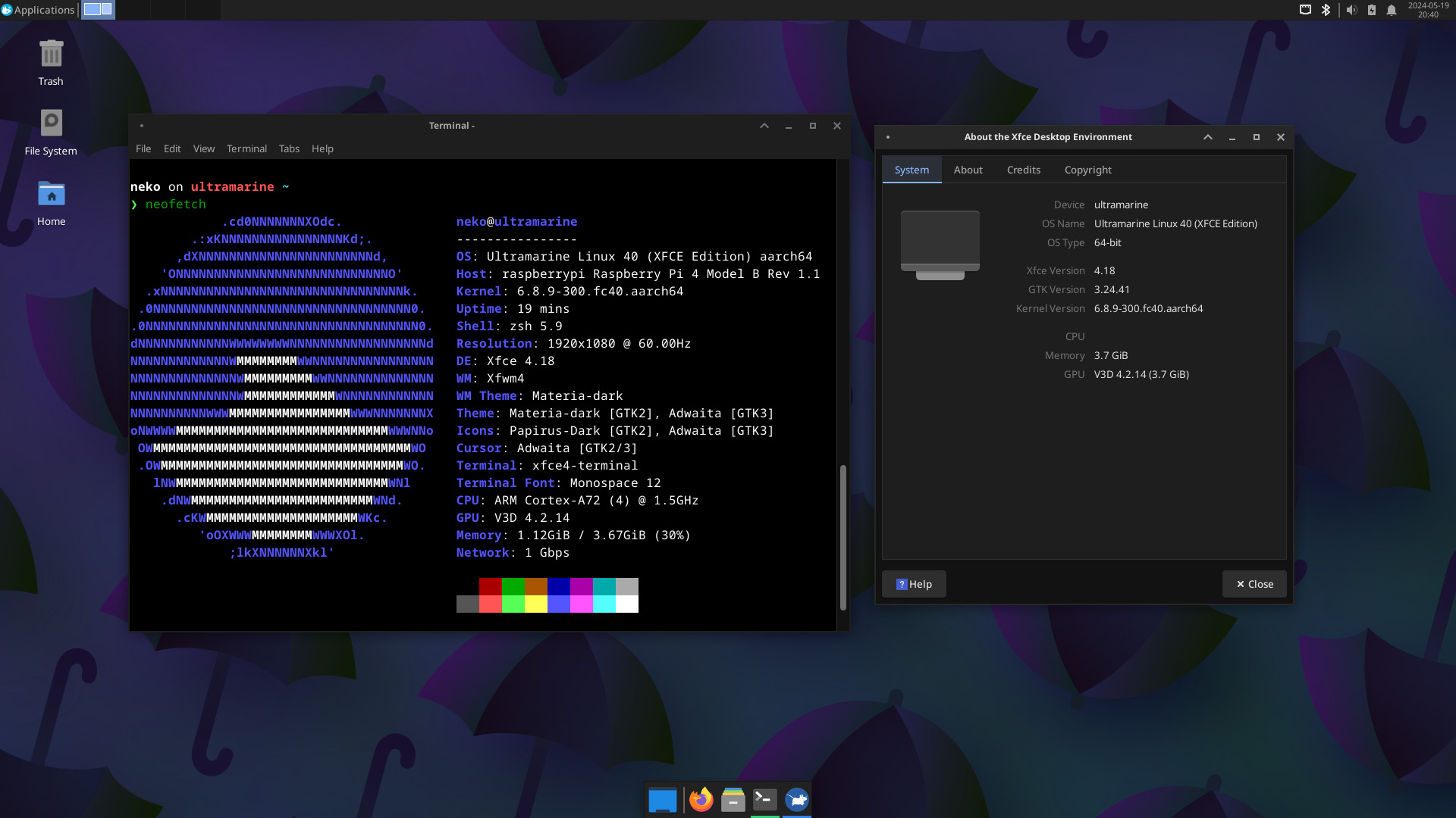 (non) recensione Ultramarine Linux 40: per me è no! - Aggregatore GNU/Linux e dintorni