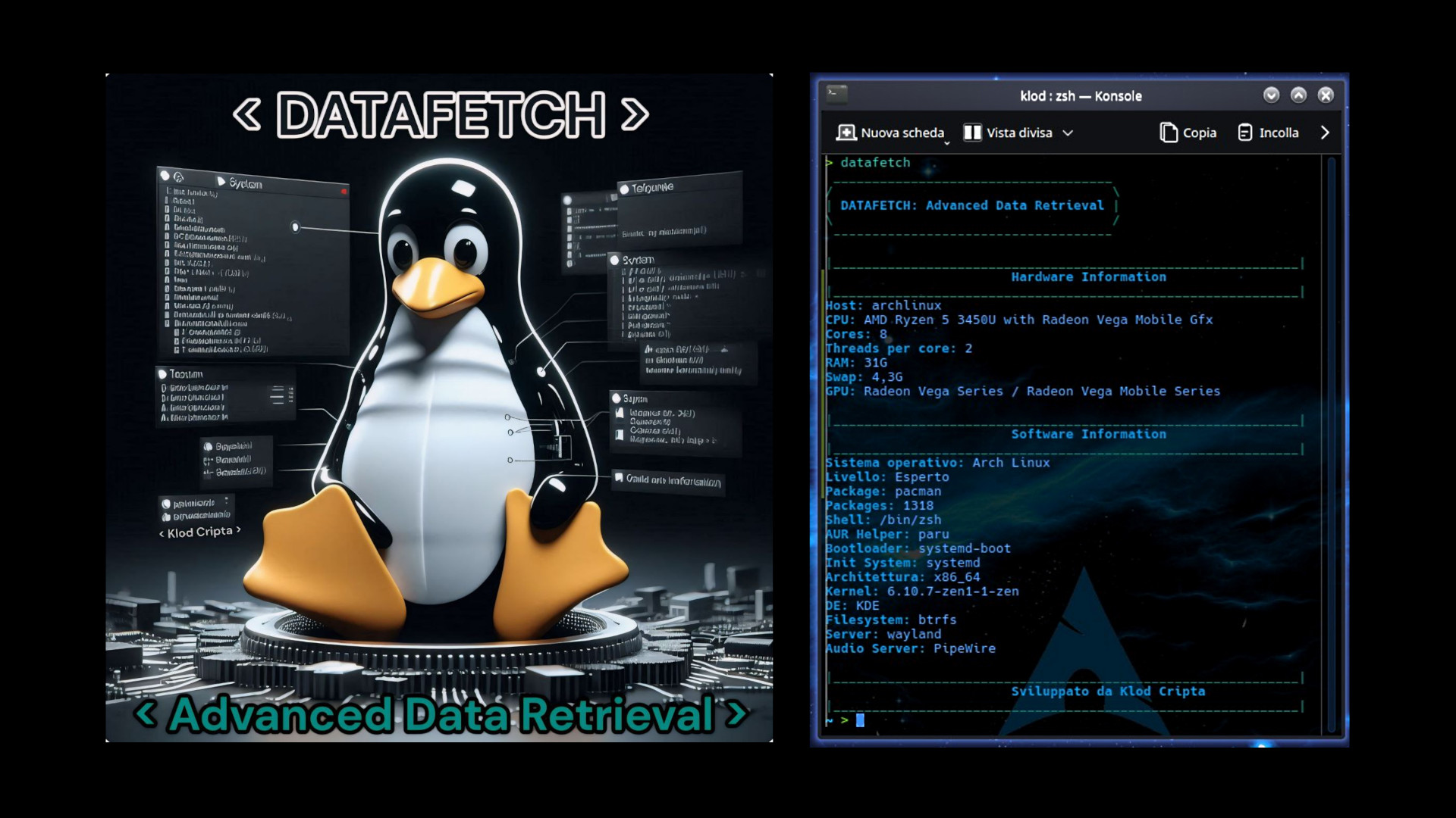 DATAFETCH: Strumento Avanzato per la Rilevazione Dettagliata di Hardware e Software su Sistemi ...