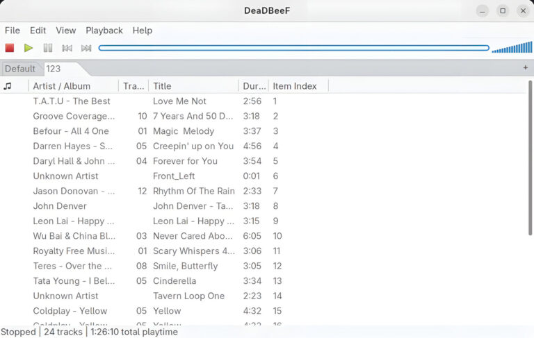 Rilasciato DeaDBeeF 1.10: Un veterano del software libero che continua a evolversi - Aggregatore ...
